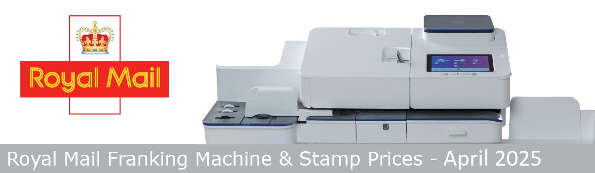 Royal Mail franking machine & stamp prices from April 7th 2025 - Franking Sense